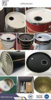 China 25L Metal Bucket With Lid For Roasted Coffee Beans for sale