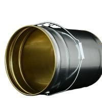 China 18L Tinplate Metal Paint Bucket For Industrial Paints for sale