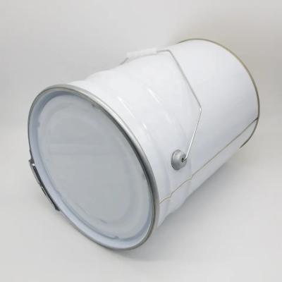 China Stainless Empty Steel 5 Gallon Paint Bucket With Lid for sale