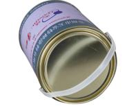 China 5 Liter Tinplate Cans With Lid Plastic Handle For Paints Storage for sale