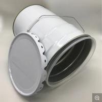 China Conical 5 Gallon Open Head Steel Pail With PE Drum Liners 0.32-0.42mm for sale