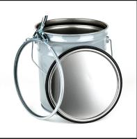 China 19L 5 Gallon Metal Grease Bucket With UN Approved Lever Lock Ring Lid for sale