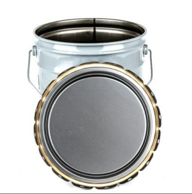 China UN Approved Metal Grease Bucket 0.32-0.42mm For Transportation And Packages for sale