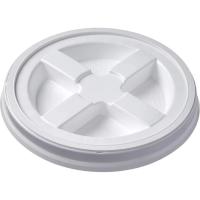 China Food Grade 5 Gallon Plastic Bucket Containers With Gamma Seal Lid for sale
