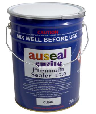 China 18L Metal Chemical Pails 0.32-0.42mm With Lever Lock Ring Lid for sale