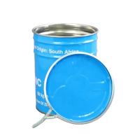China 18L Metal Chemical Pails 0.32-0.42mm With Lever Lock Ring Lid for sale