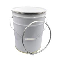China Gold Phenolic Lined Metal 5 Gallon Paint Bucket With UN Approval for sale