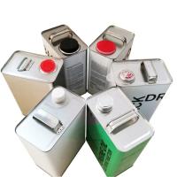 China 4L Tinplate Oblong Can With Spout For Coolant Storage for sale