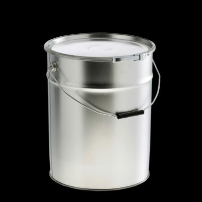 China Powder Products 5 Gallon Steel Bucket Lever Lock Ring Lid And Handle for sale