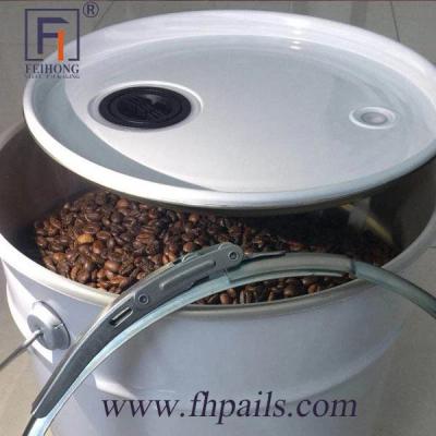 China Stainless Steel Coffee Bean Sealed Buckets for sale