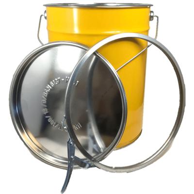China 20 L Open Head Metal Pails For Asphalts Packing for sale