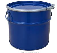 China 18 L Tinplate Bucket With Lid With Clamping Ring for sale