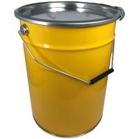 China Epoxy Lined Steel Open Head Pail With Ring Seal Cover Epdm Gasket for sale
