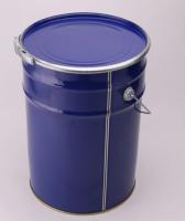 China Customizable Tinplate Pails  with Smooth Surface Customized Printing and Crown Covers for sale