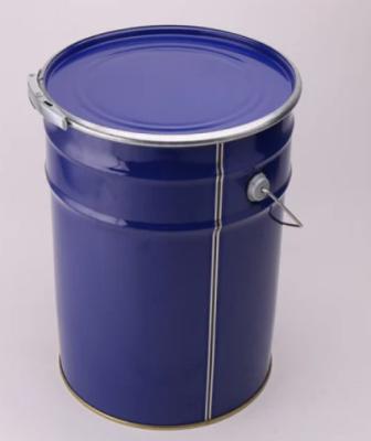 China Customizable Tinplate Pails  with Smooth Surface Customized Printing and Crown Covers for sale