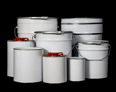 China Metal And Tinplate Pails 5ltr To 25ltr Tapered Pail for sale