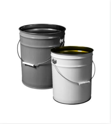 China UV Resistant Stackable Metal Pails And Buckets / Buckets And Pails with Custom Printing 5 Gallons PP for sale