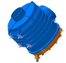 China Fuel Cell Engine Cathode Air Filter 0-200kW System High-Efficiency SO2 NOx NH3 Removal Filtration for sale