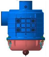 China Fuel Cell Engine Cathode Air Filter 0-200kW System High-Efficiency SO2 NOx NH3 Removal Filtration for sale