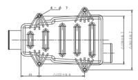 China Fuel Cell System Exhaust Muffler 30-300kW Insertion Loss Over 21dB Low Back Pressure Design for sale