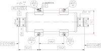 China Fuel Cell System Exhaust Muffler 30-300kW Insertion Loss Over 21dB Low Back Pressure Design for sale