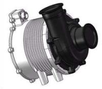 China Fuel Cell High Pressure Coolant Pump EPH Series 900-4500W 165-600L/min CAN Communication for sale