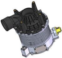 China Fuel Cell High Pressure Coolant Pump EPH Series 900-4500W 165-600L/min CAN Communication for sale