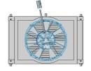 China Fuel Cell ATS Radiator Module 0-150kW Configurable Fans High Efficiency Low Flow Resistance for sale