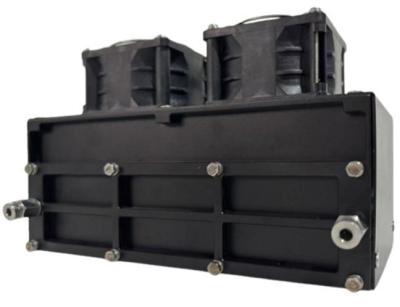 China Air-Cooled Fuel Cell Stack 100W-3000W Metal Bipolar Plate Lightweight Fast Start for sale