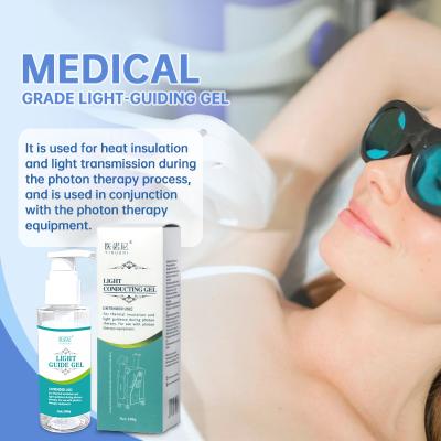 China Non Irritating Light Guiding Gel Stable Crystal Clear Skin Friendly Non Greasy for sale