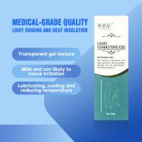 China Transparent Cooling Gel For Laser Comfortable Heat Insulation Hypoallergenic Composition for sale