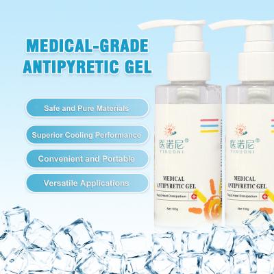 China Portable Medical Cooling Gel Additive Free And Non Irritating Long Lasting Fever Cooling Gel for sale