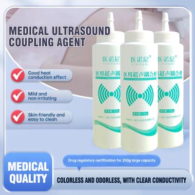 China Clear Conduction Ultrasonic Coupling Gel Non Irritating Skin Friendly And Easy Cleaning for sale