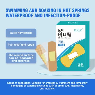 China Individually Wrapped Sterile Adhesive Bandage First Aid And Wound Protection Medical Bandage Tape for sale