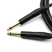 China 6.35mm 	Guitar Audio Cable High Flexibility Cable For Electric Guitar Bass for sale