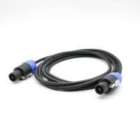 China 3m 16 Gauge Speaker Cable Speakon Wires For Speaker Monitor for sale