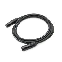 China 3 Pin DMX Cable Male To Female Lighting Cable Black Stage Lighting Cable for sale