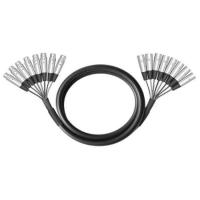 China 8 Way Multicore Cable XLR Male To XLR Female 8 Channel Snake Cable for sale