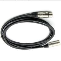China 30ft XLR Microphone Cables OFC Copper Conductor And Copper Braided Shield Male To Female for sale