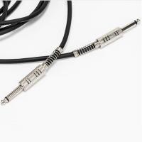 China 18ga Speakers Audio Cable 1/4 Inch To 1/4 Inch 10ft 6.35mm Audio Wires for sale