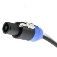 China 1.25 SQ Speaker Cable 16 Gauge Speakon Cable Male To Male Audio Wires For Amp Monitor for sale