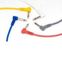 China Custom Length Guitar Patch Cables 6 Colors Pack 1/4