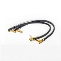 China Custom Guitar Patch Cables Instrument Cable 2 Pcs Pack 1/4