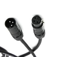 China 5m 6m XLR Microphone Cable OFC Conductor Mic Cords 3 Pin XLR-XLR Black Wire for sale