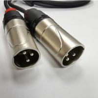 China DAC C to Dual XLR Male Audio Cable Y Splitter Built in Powerful DAC Chip for sale