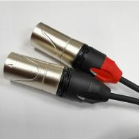 China DAC C to Dual XLR Male Audio Cable Y Splitter Built in Powerful DAC Chip for sale