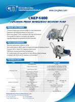 China 230V 50Hz 3PH Butane Recovery Pump For Food And Beverage Factory for sale