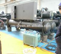 China HVAC Refrigerant Vapor Recovery Machine R410A R134A 2HP Recycling AC Gas Charging Machine for sale