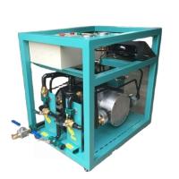 China R123 Low Pressure Refrigerant Recovery Machine Water Cooled Oil Free Recovery Charging Machine for sale