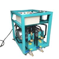 China 2HP Low Pressure Refrigerant Recovery Machine R123 Chiller AC Gas Charging Recycling Machine for sale